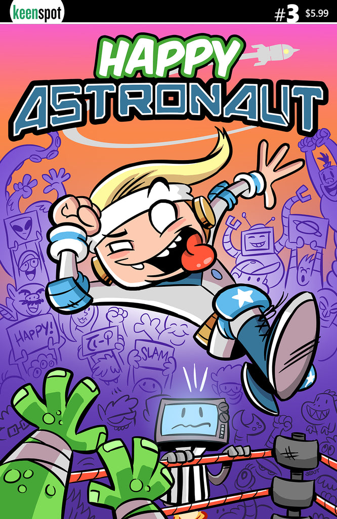 HAPPY ASTRONAUT #3 Comic Book – KeenspotShop.com