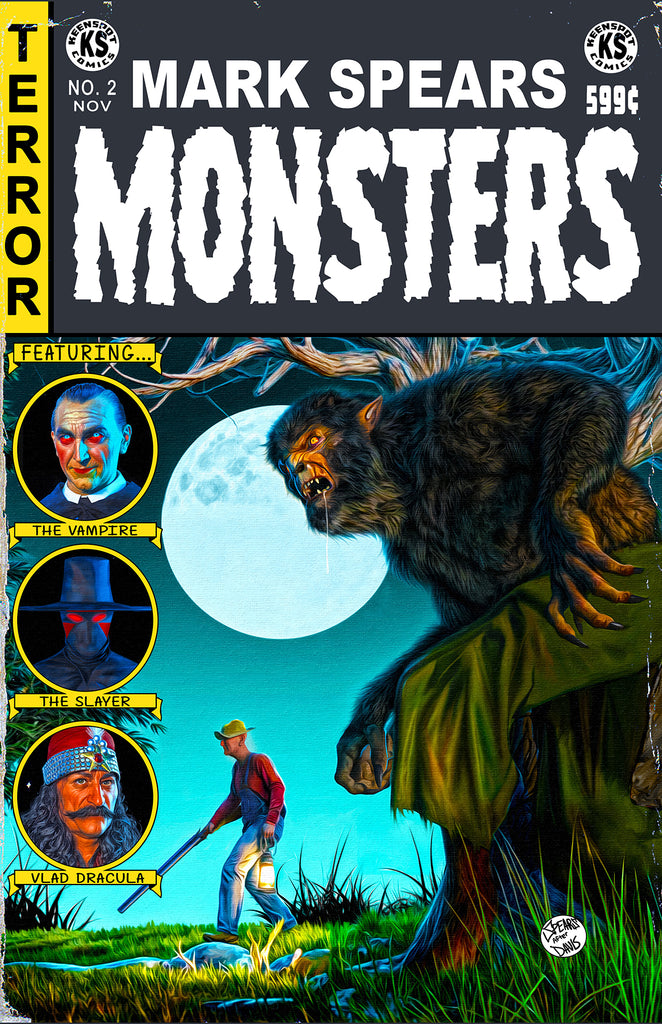 MARK SPEARS MONSTERS #2 Comic Book – KeenspotShop.com