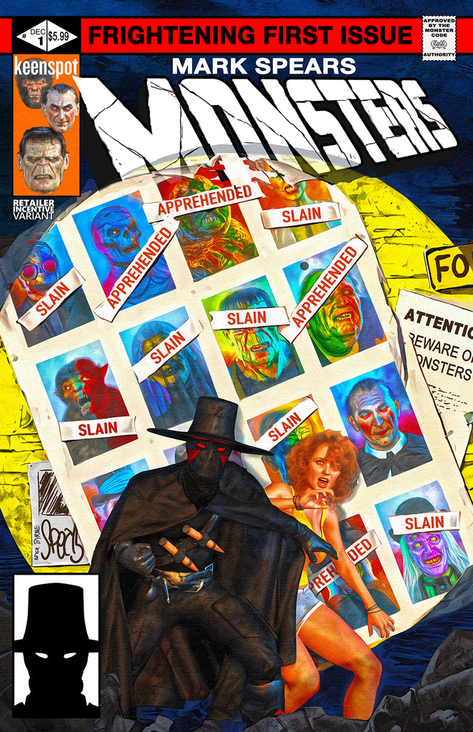 MARK SPEARS MONSTERS #1 Comic Book – KeenspotShop.com