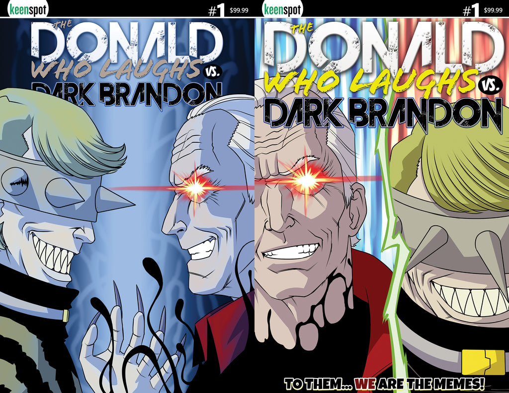 THE DONALD WHO LAUGHS VS. DARK BRANDON #1 Comic Book – KeenspotShop.com