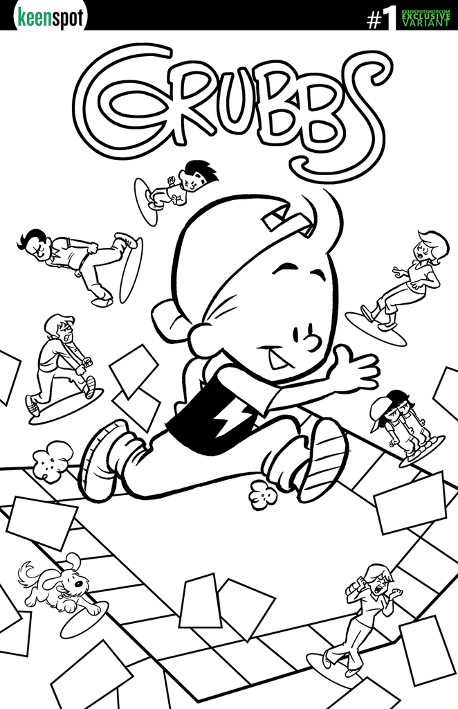 GRUBBS #1 Comic Book – KeenspotShop.com